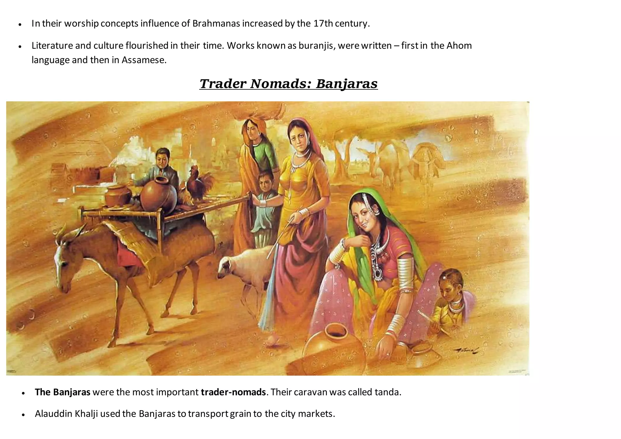 Tribes, Nomads and settled communities in INDIA | DOCX