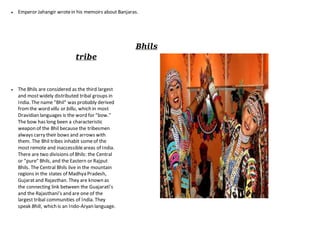 Tribes, Nomads and settled communities in INDIA | DOCX