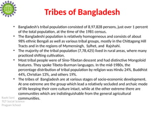 Tribes of Bangladesh- Lifestyle, Livelihood Patterns.pptx