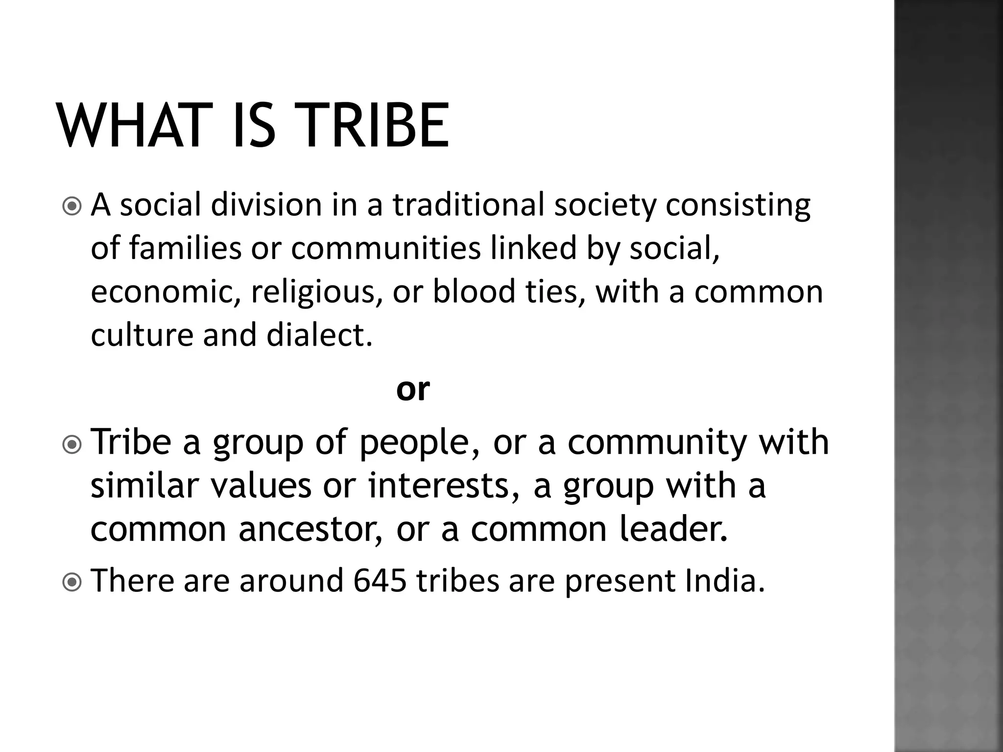 Tribes of india | PPTX
