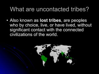 Tribes of peru | PPT | Travel