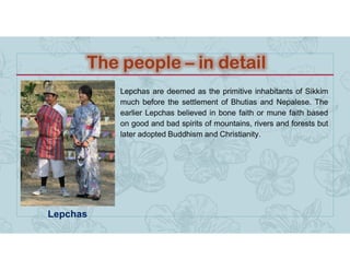 Tribes of sikkim- Art integration project | PDF