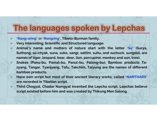 Tribes of sikkim- Art integration project | PDF