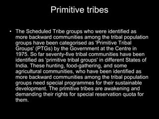 Tribes r | PPT | Hinduism | Religion & Spirituality