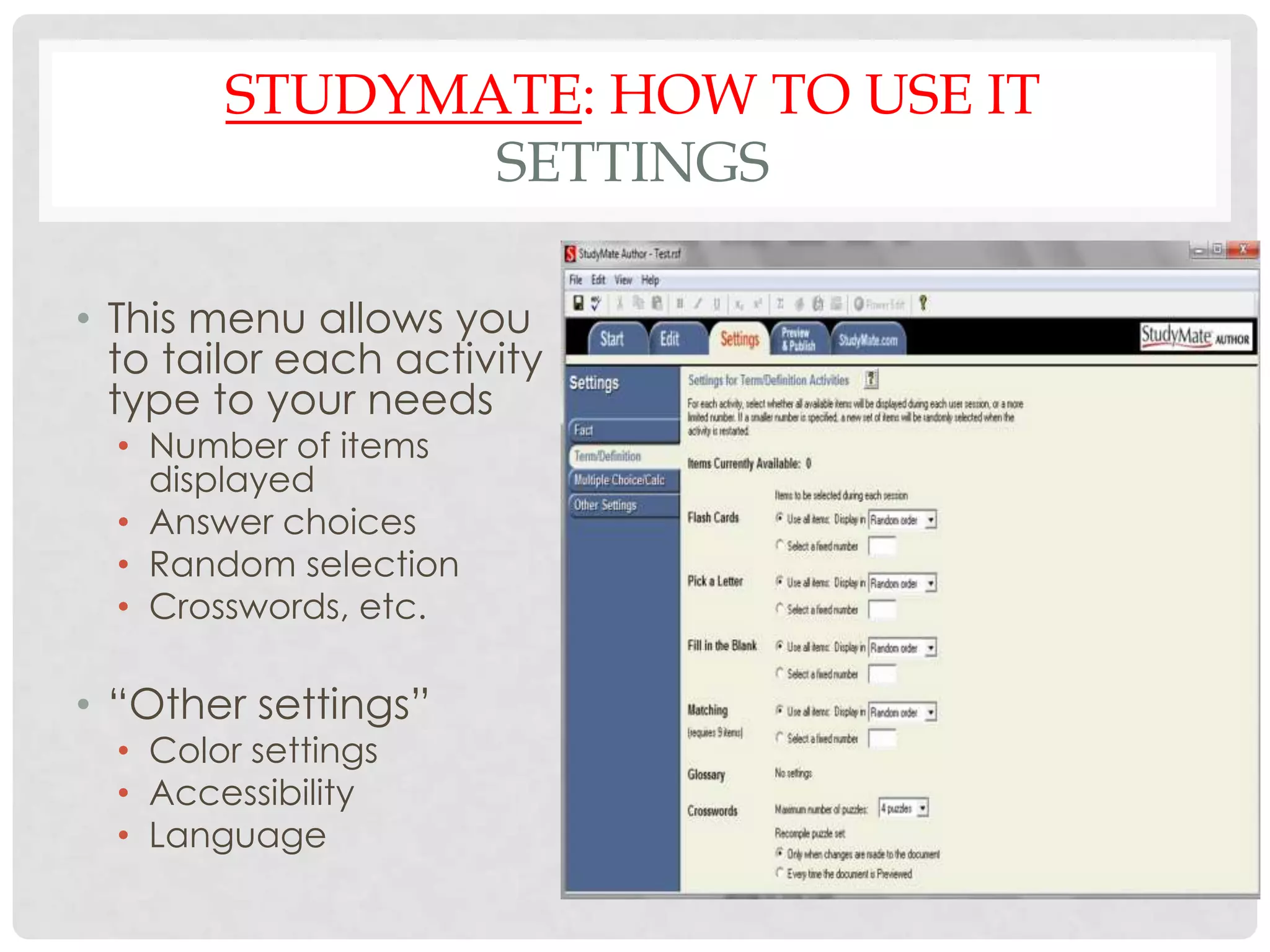 Tribe study mate presentation | PPT
