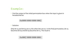 Trible data encryption standard (3DES) | PPTX | Programming Languages | Computing