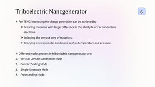 Triboelectric Nanogenerators | PDF