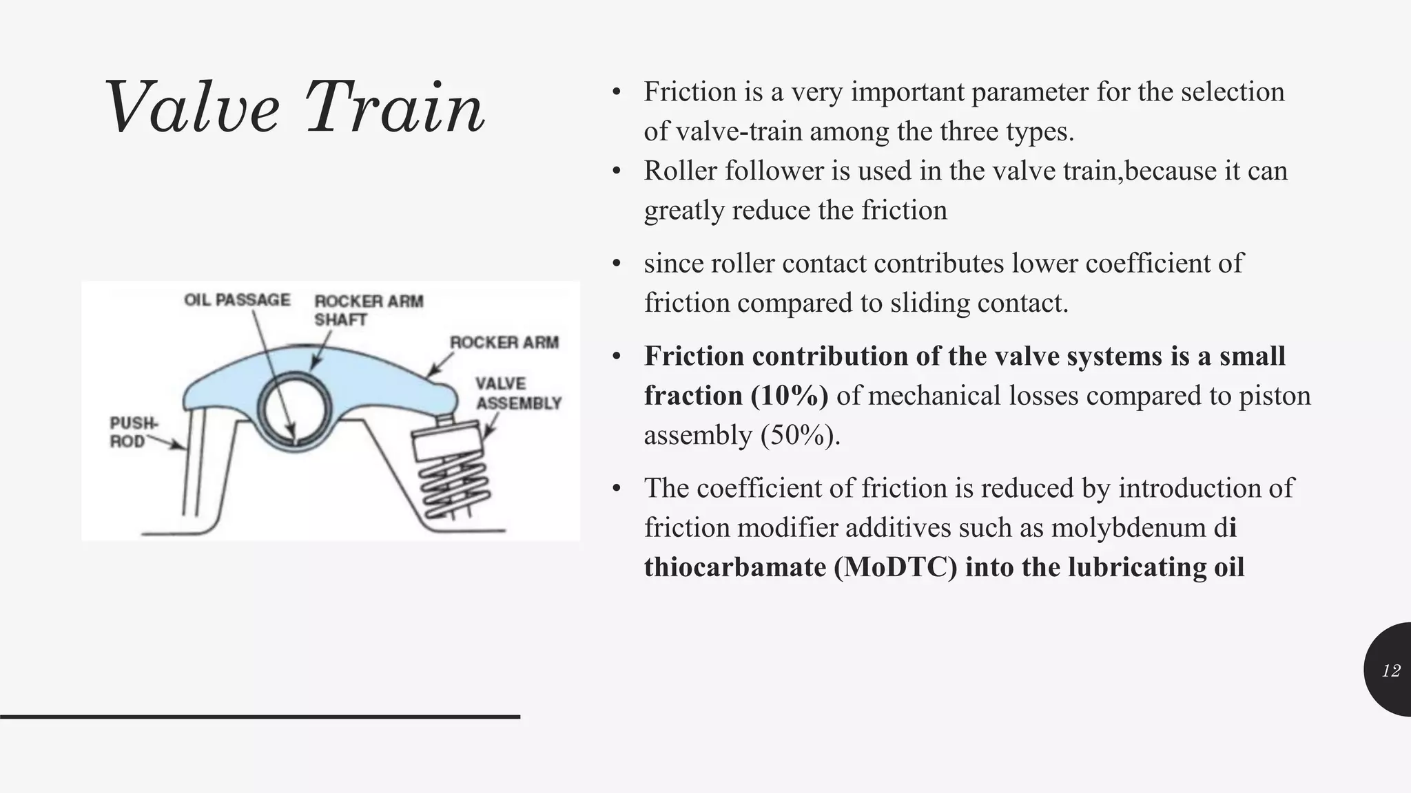 Tribological aspects of automotive engine | PPTX