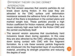 Tribological study of Ceramic Matrix Composite(CMCs).pptx