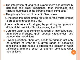 Tribological study of Ceramic Matrix Composite(CMCs).pptx