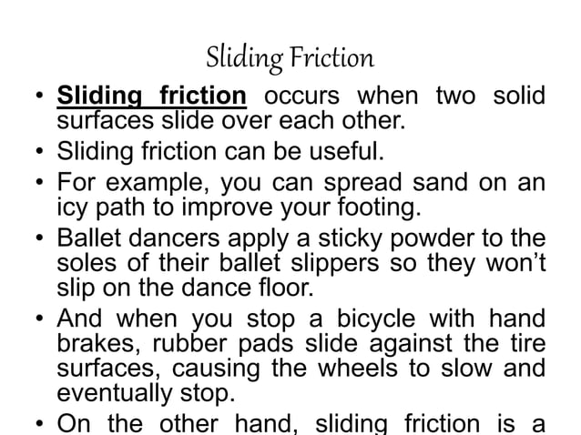 Tribology Aspects .Cause of friction,stick and slip phenomenon,sliding ...