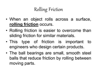 Tribology Aspects .Cause of friction,stick and slip phenomenon,sliding ...