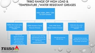 Tribo lubrication proposal for steel industry | PPT