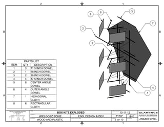 Tri Box Kite Project | PDF