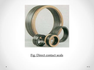 TYPES OF MECHANICAL SEALS | PPTX