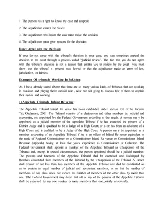 Tribunals | PDF