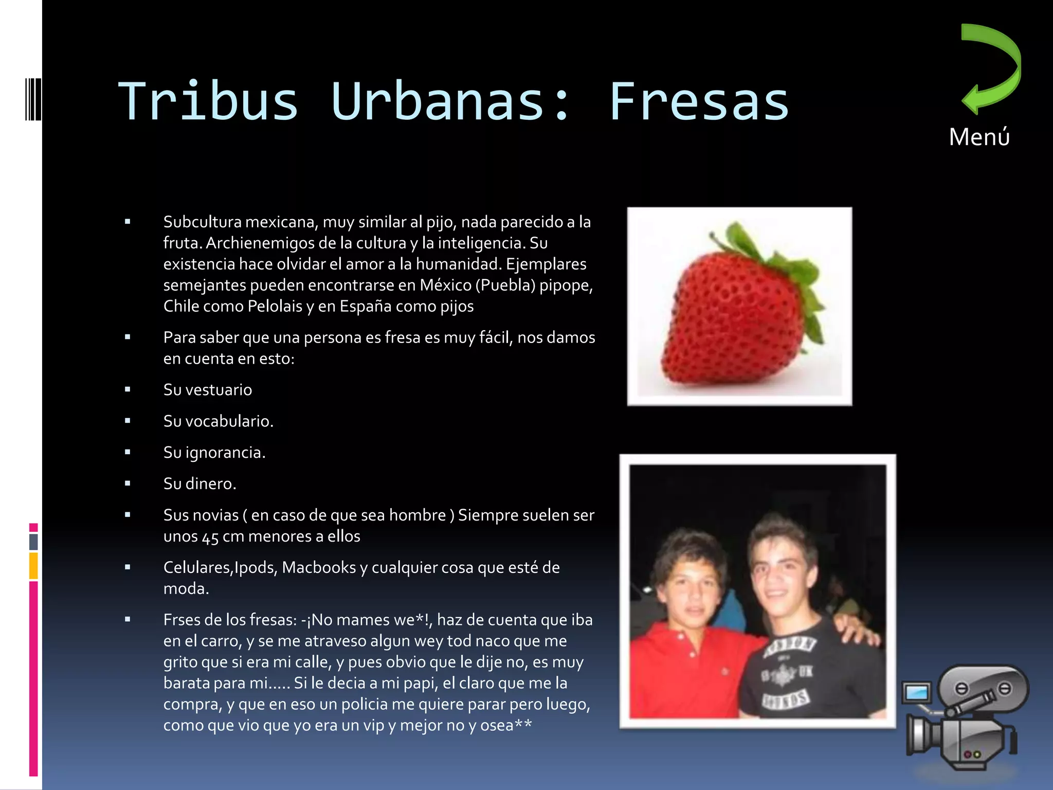 Tribus Urbanas | PPTX