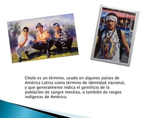 Tribus urbanas | PPTX