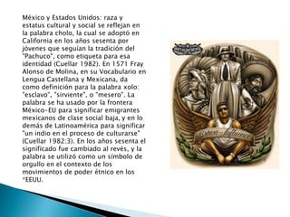 Tribus urbanas | PPTX