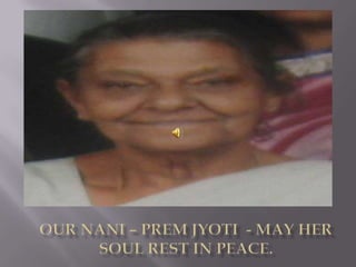 Tribute to Nani - 1 | PPT