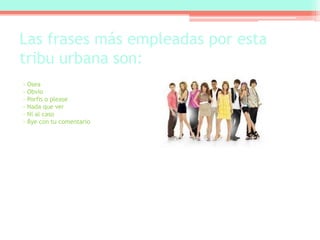 Tribu urbana: Fresas | PPTX
