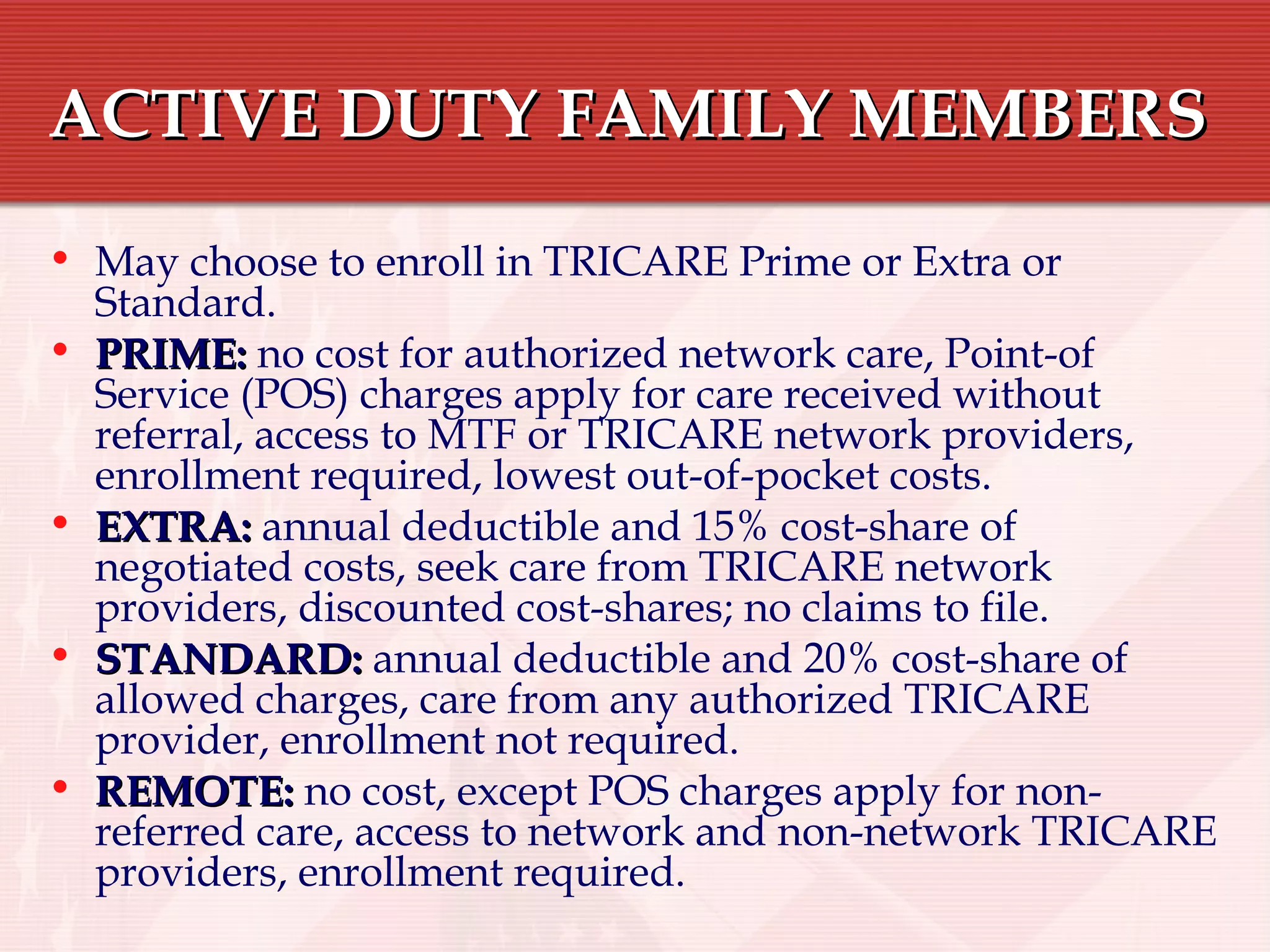 Tricare | PPT