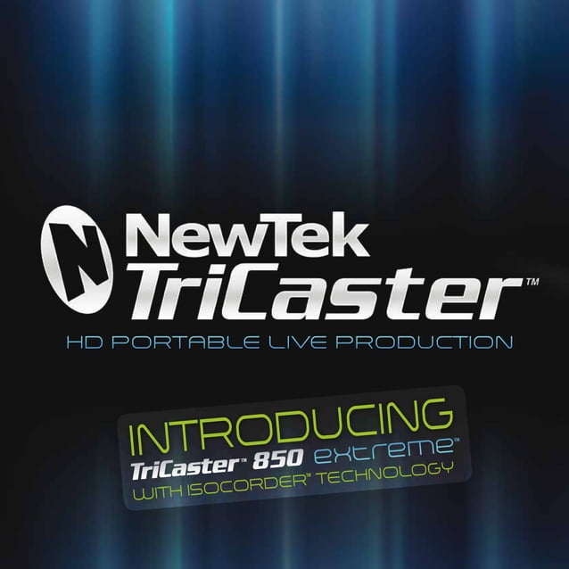 Tricaster | PDF