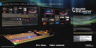 Tricaster | PDF