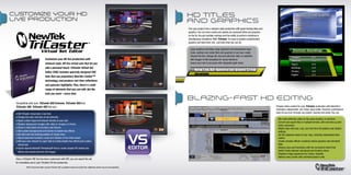 Tricaster | PDF