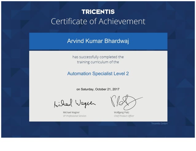 Tricentis certificate automation specialist level 2 | PDF