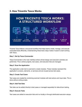 Quick Start Guide to Tricentis Tosca and Its Alternatives | PDF