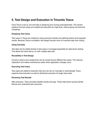 Quick Start Guide to Tricentis Tosca and Its Alternatives | PDF