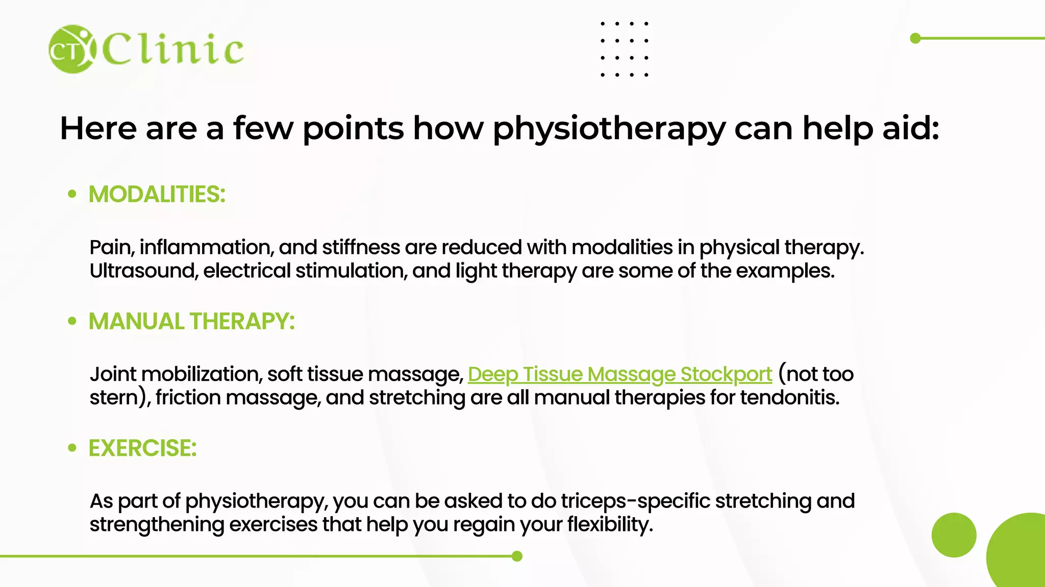Get Your Tricep Injuries Treated with Physiotherapy Manchester | PDF