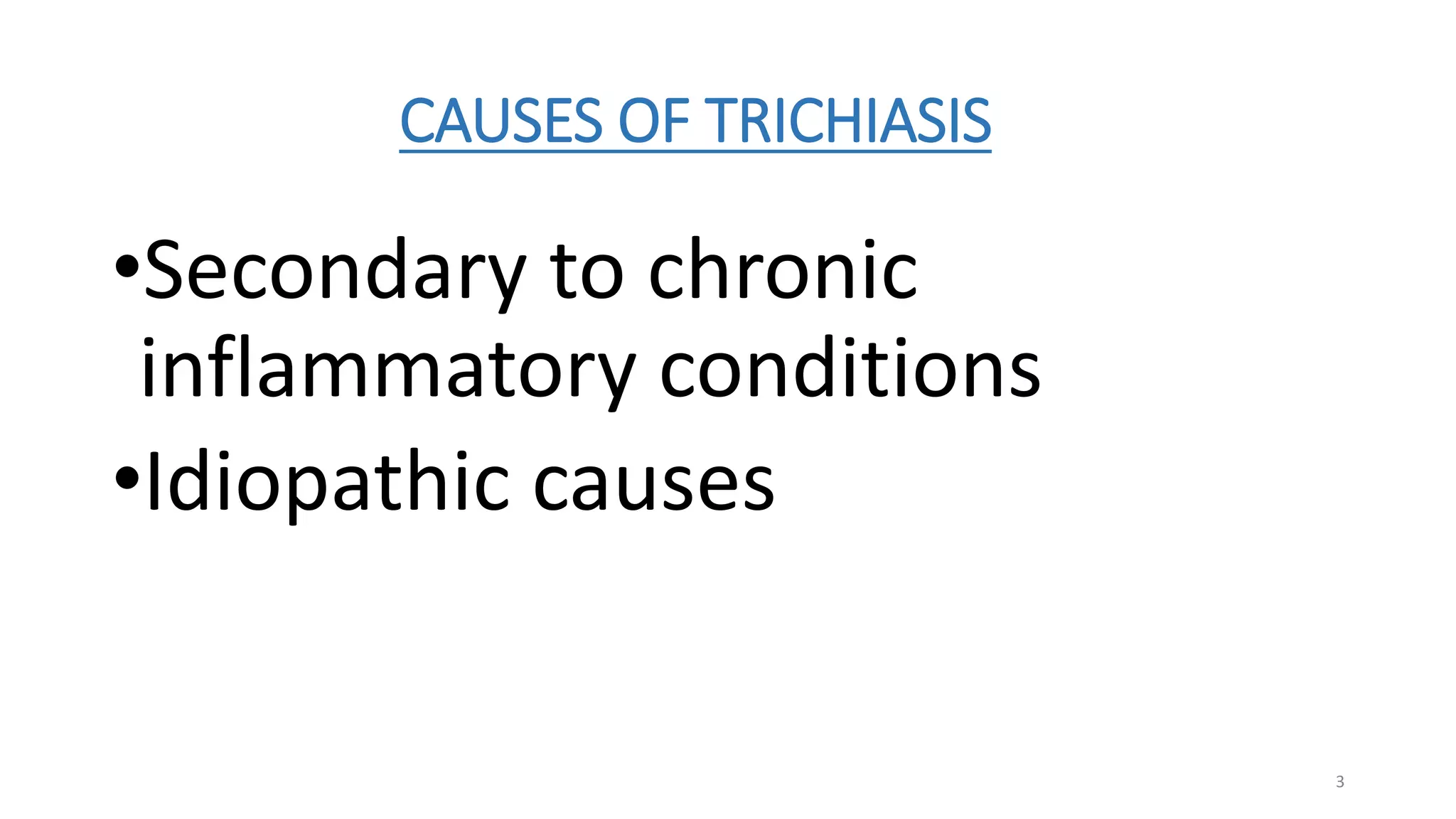 Trichiasis | PPTX