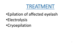 Trichiasis | PPTX