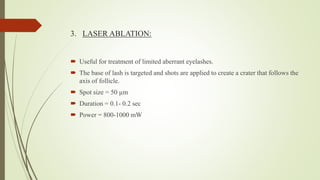 Trichiasis entropion | PPTX