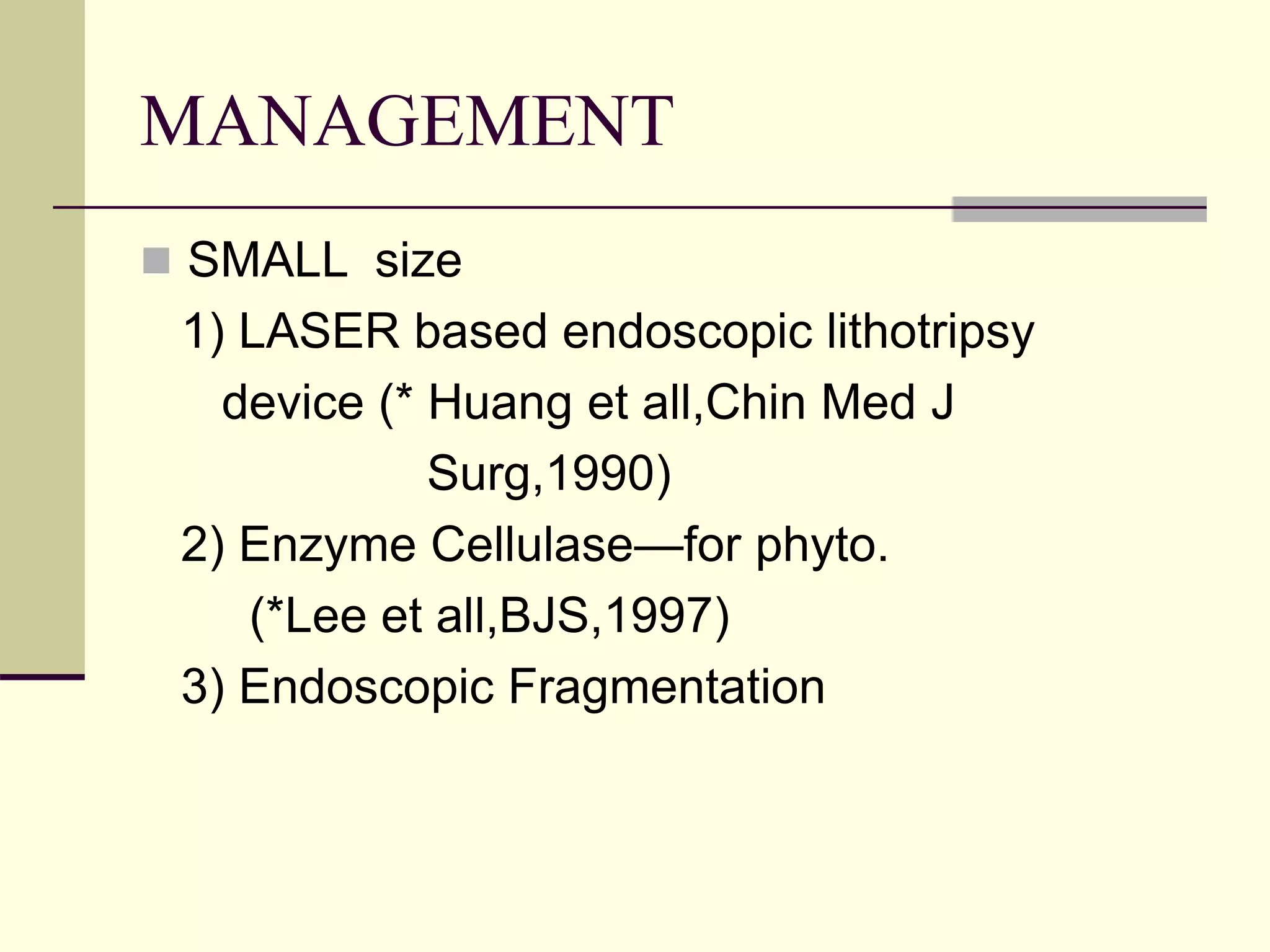 Trichobezoar management - laparoscopic | PPT