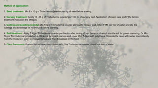 Trichoderma a prospective biocontrol agent | PPT