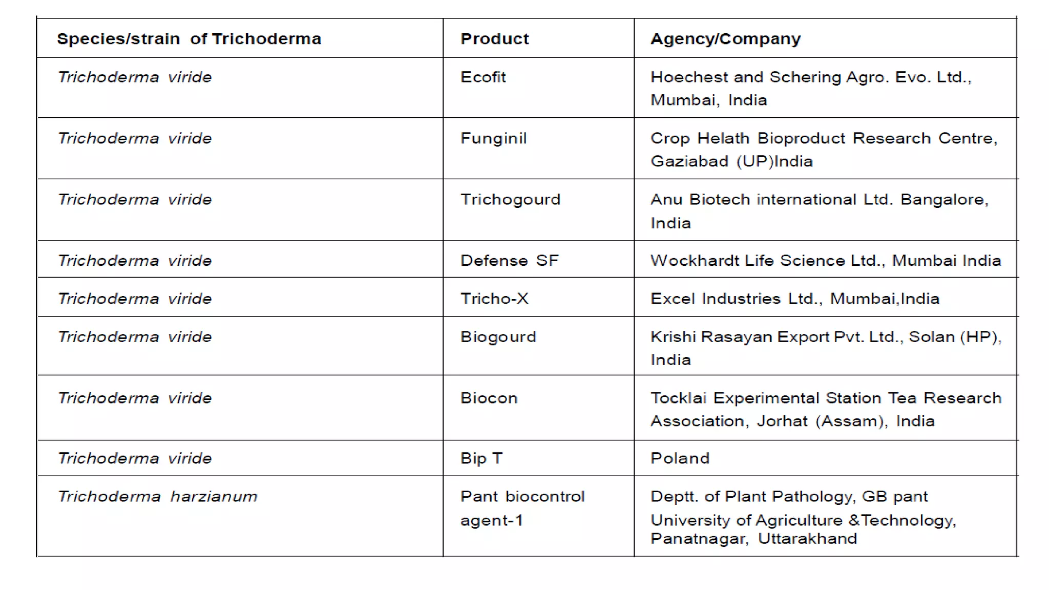 Trichoderma ppt | PPTX