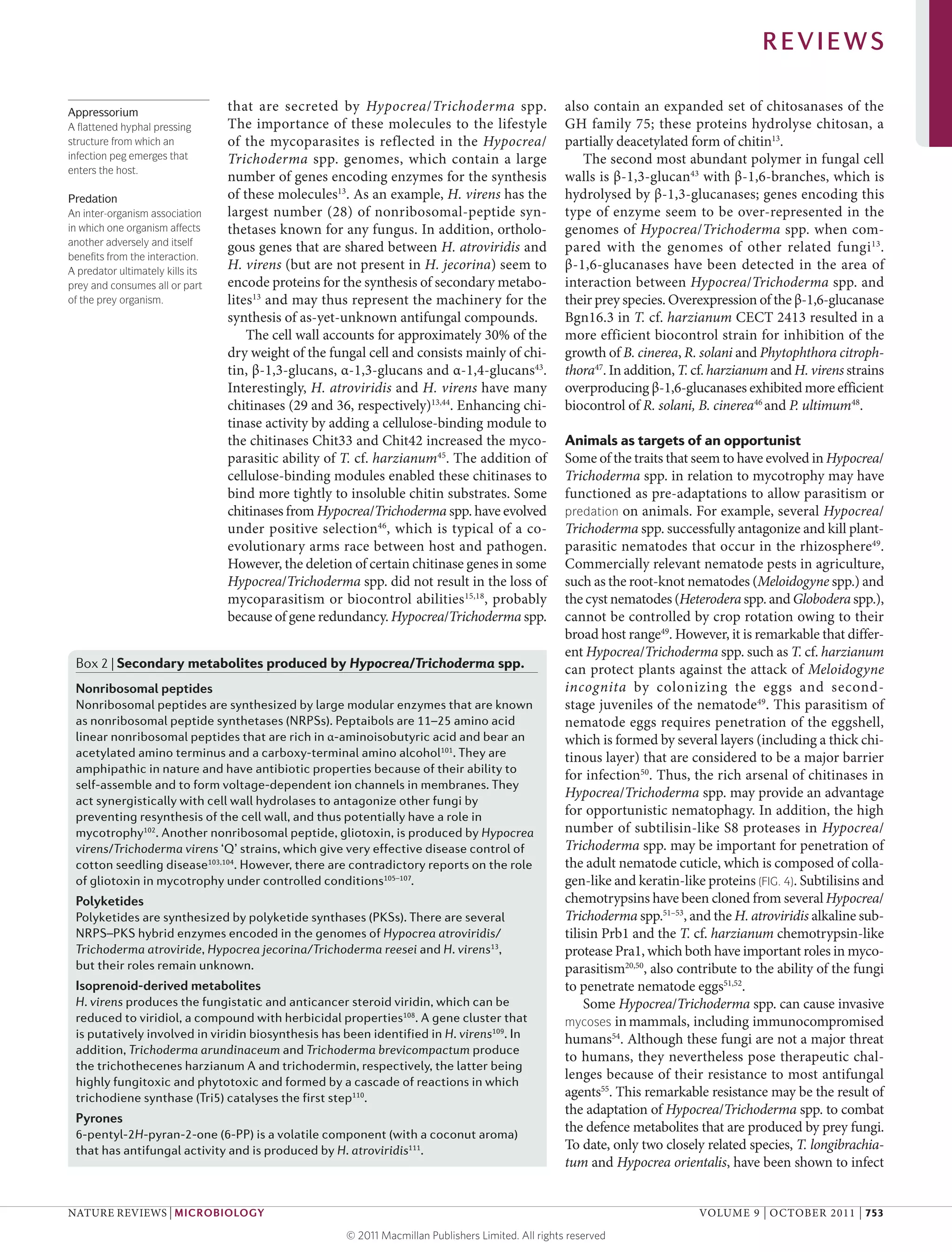 Trichoderma review | PDF