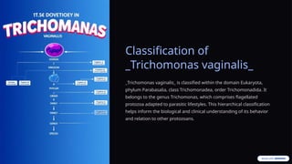 Trichomonas Vaginalis PPT For First year mbbs | PPTX