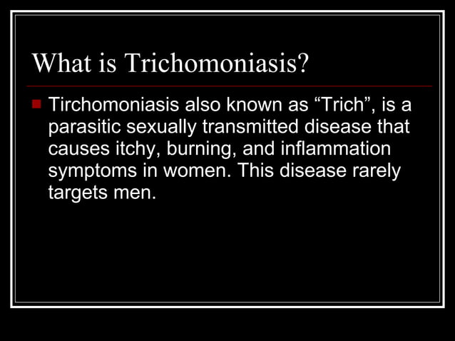 Trichomoniasis | PPT