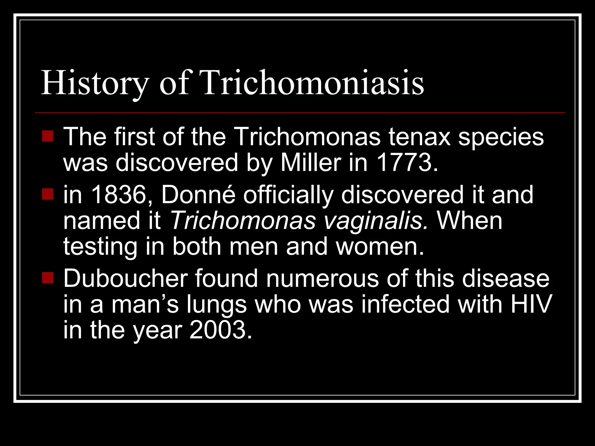 Trichomoniasis 2 | PPT
