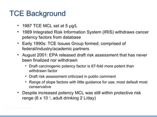 Trichoroethylene What We Know | PPT