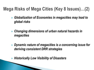 Exploring Dimensions of Urban Disaster Management in Mega Cities | PPTX ...