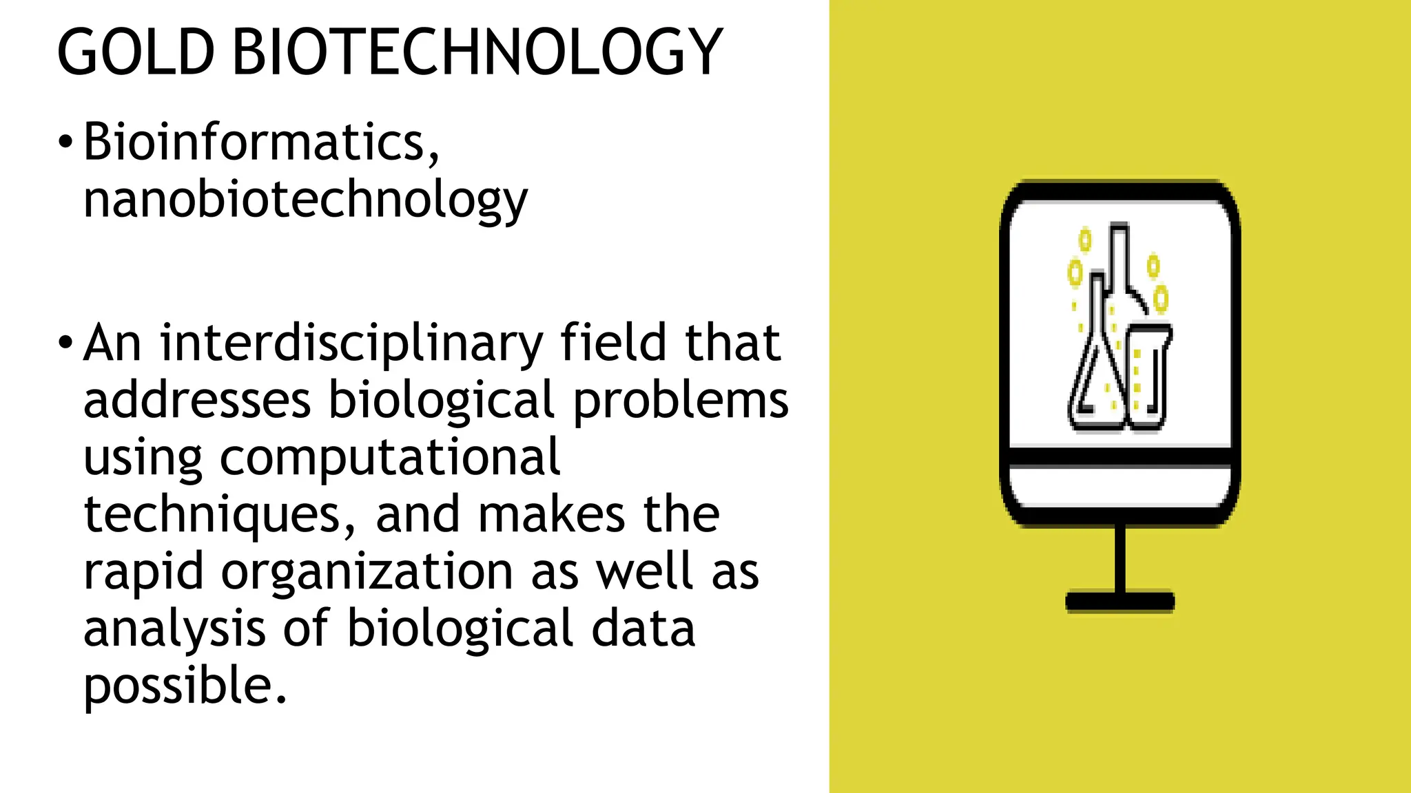 Areas of Biotechnology | PPTX