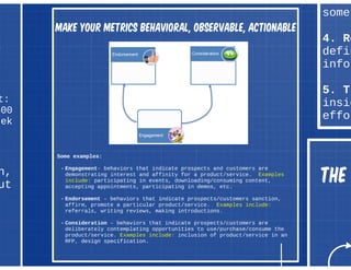 Measure What Matters: The Trick to Selecting Marketing Metrics | PDF