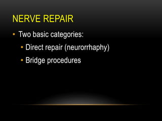 Trick and tips of nerve repair | PDF
