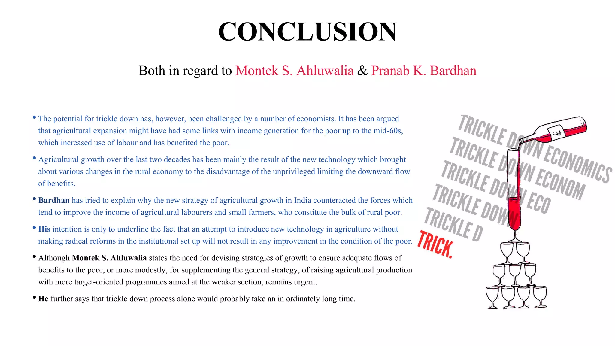 Trickle down theory | PPTX