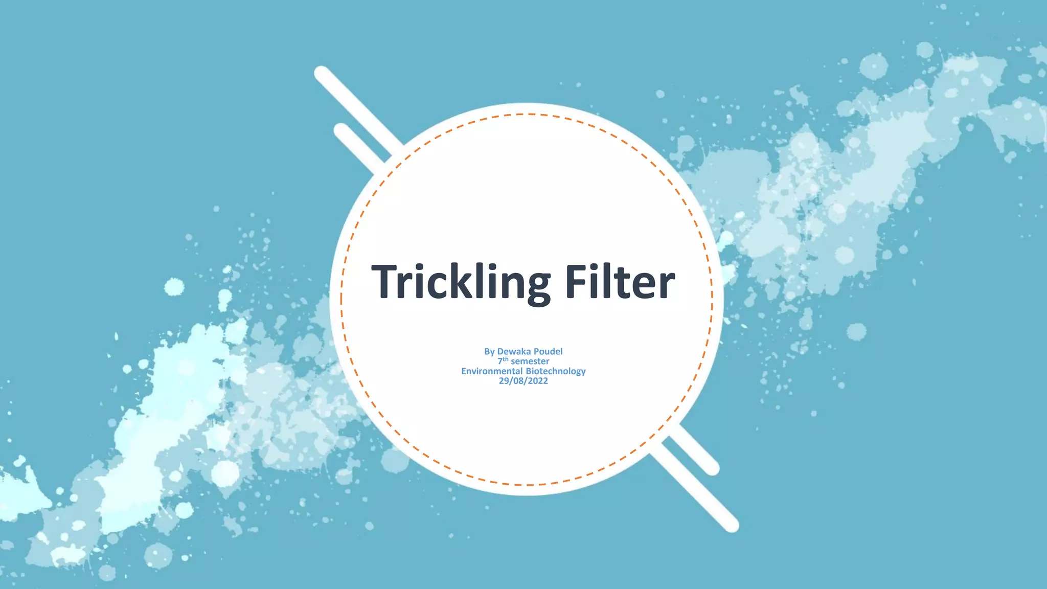 Trickling Filter, Wastewater Treatment method | PDF